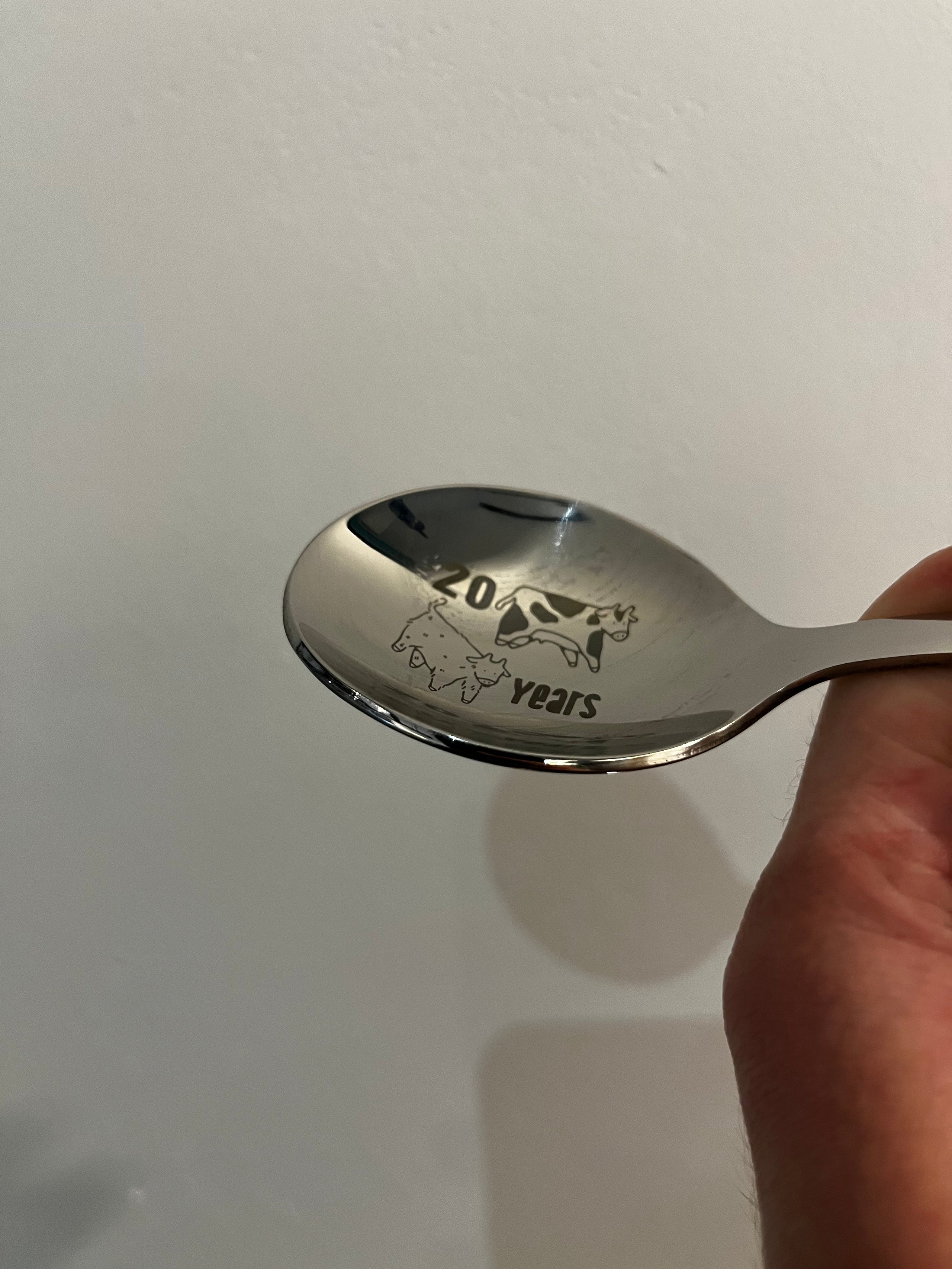 Commemorative 20 Years Spoon